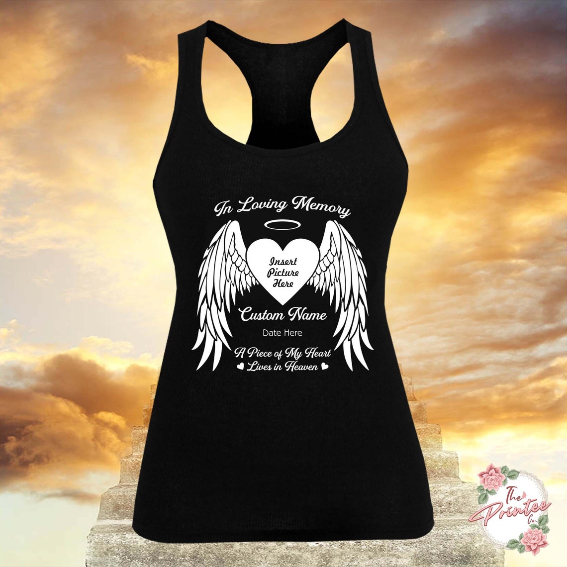 In Loving Memory T-shirt Custom Funeral Shirt R.I.P. Shirt - Etsy