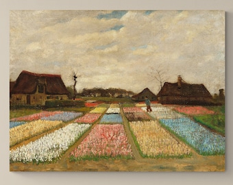 Bulb Fields Van Gogh - Etsy
