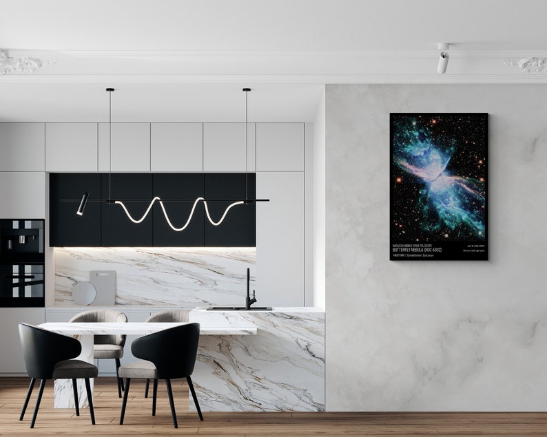 Butterfly Nebula, NASA / ESA / Hubble Image. Print on Poster, Canvas ...