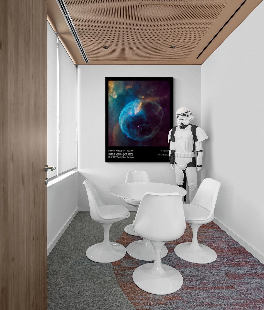 Bubble Nebula, NASA / ESA / Hubble Image. Wall Decor: Poster, Canvas ...