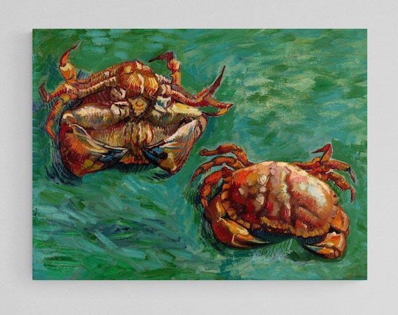 Van Gogh's Two Crabs Wall Art Van Gogh Giclee Art Prints | Etsy