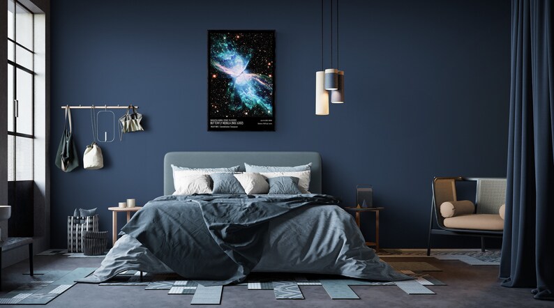 Butterfly Nebula, NASA / ESA / Hubble Image. Print on Poster, Canvas ...