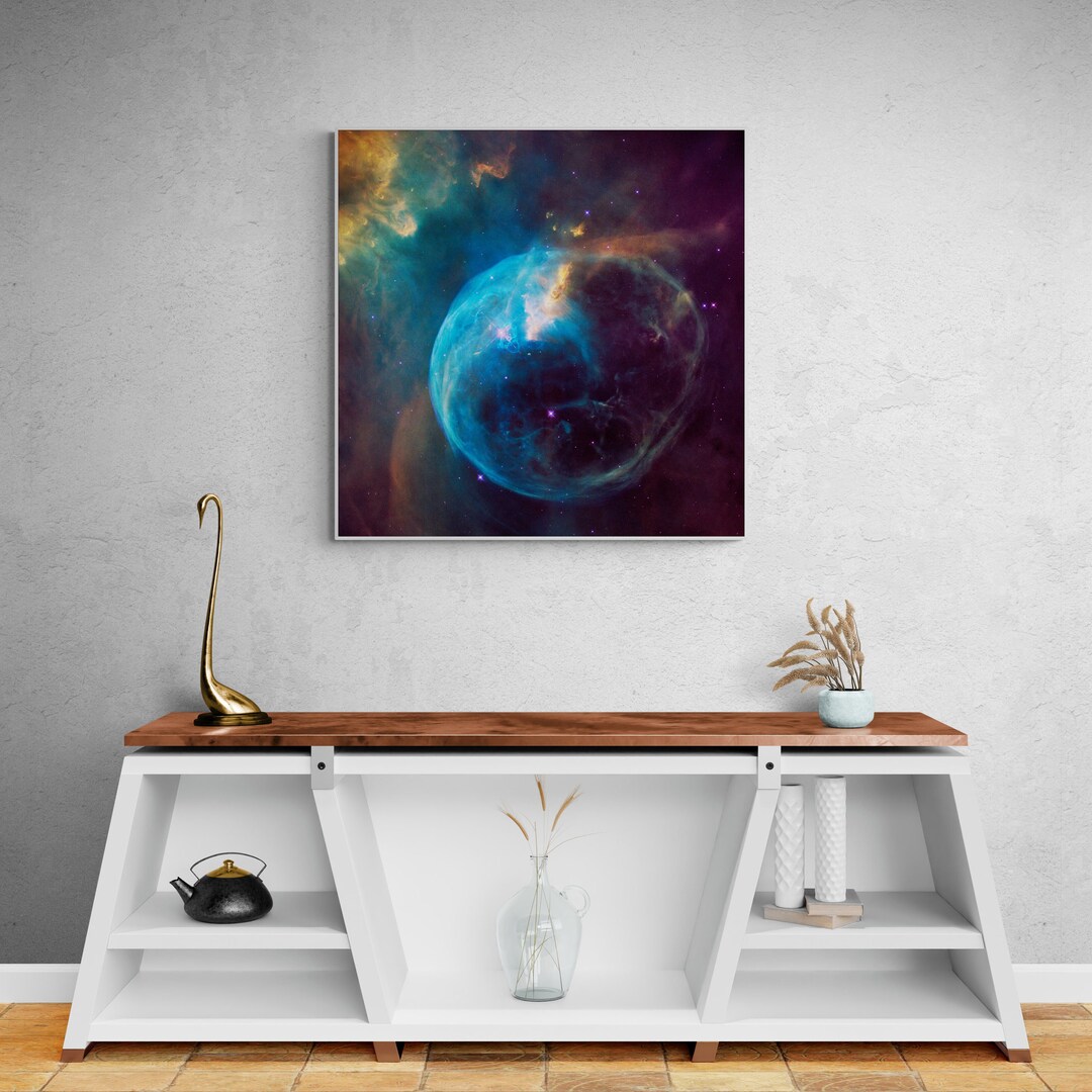 Bubble Nebula, NASA / ESA / Hubble Image. Wall Decor: Art Print Canvas ...