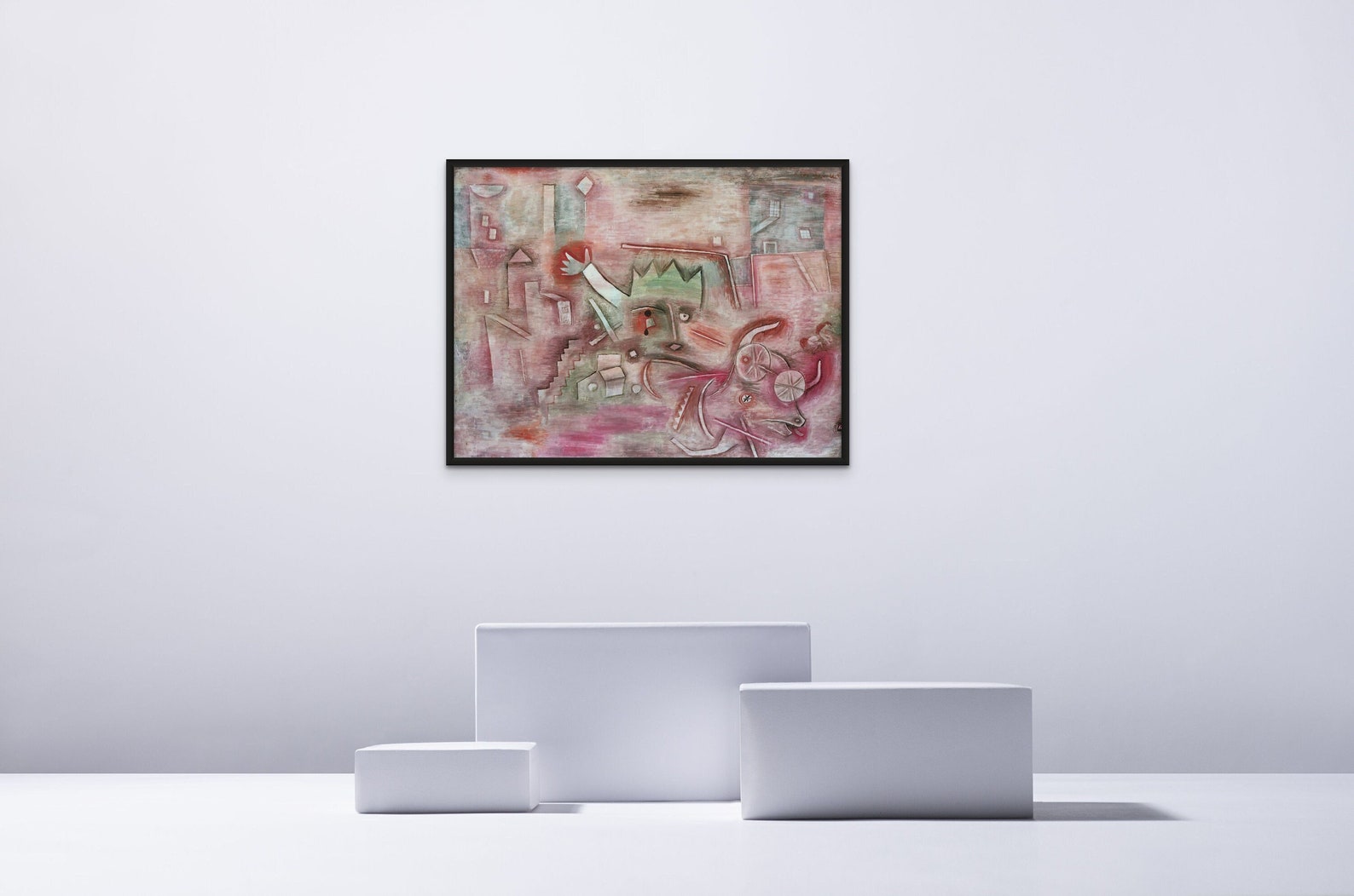 Paul Klee Print: Animal Terror. Art Prints on Canvas or Art Paper. Free ...