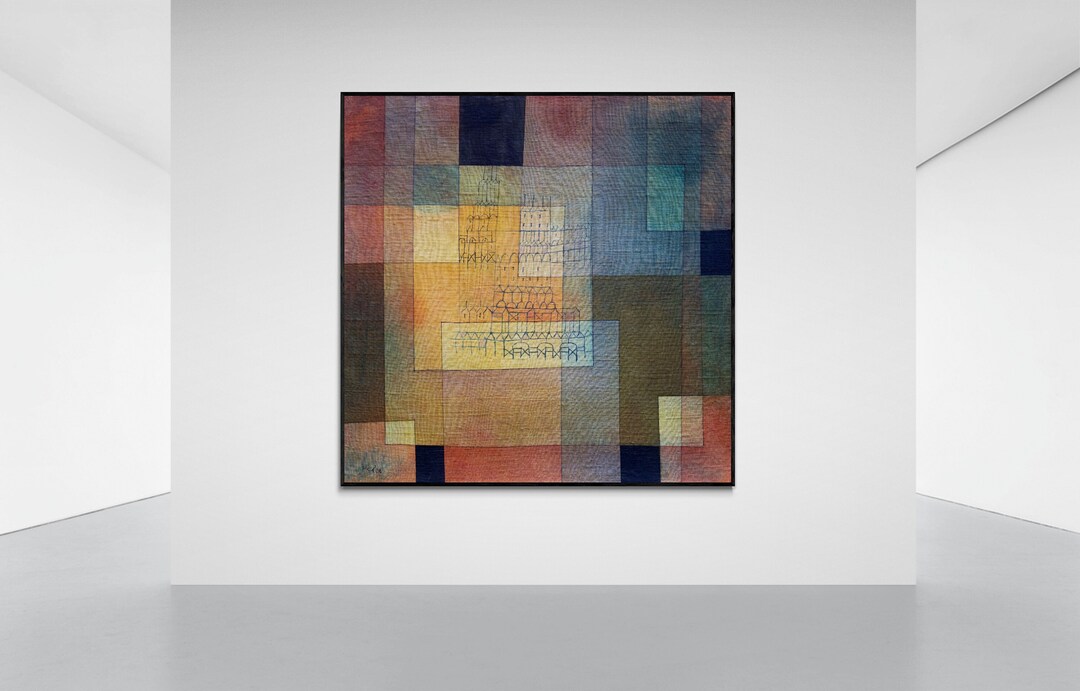 Paul Klee Print: Polyphonic Architecture. Art Prints on Canvas or Art ...