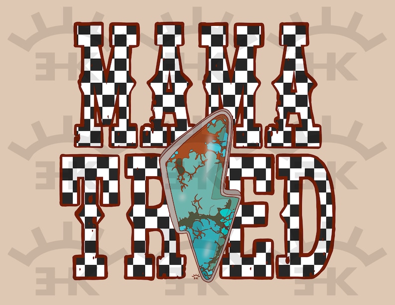 Mama Tried PNG | Sublimation Design - Etsy