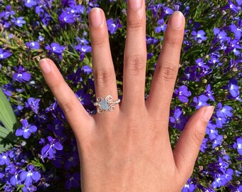 Butterfly Wire Wrapped Ring - Etsy