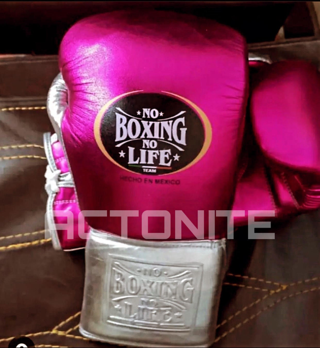 Custom Handmade Boxing Gloves No Boxing No Life, Personlized Boxing ...