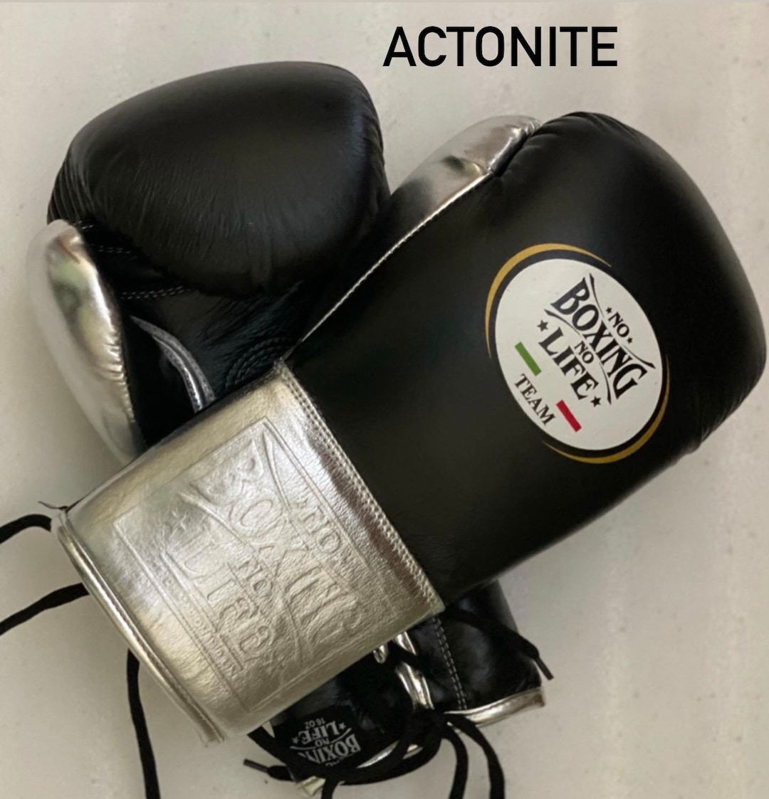 Custom Handmade Boxing Gloves No Boxing No Life, Personlized Boxing ...