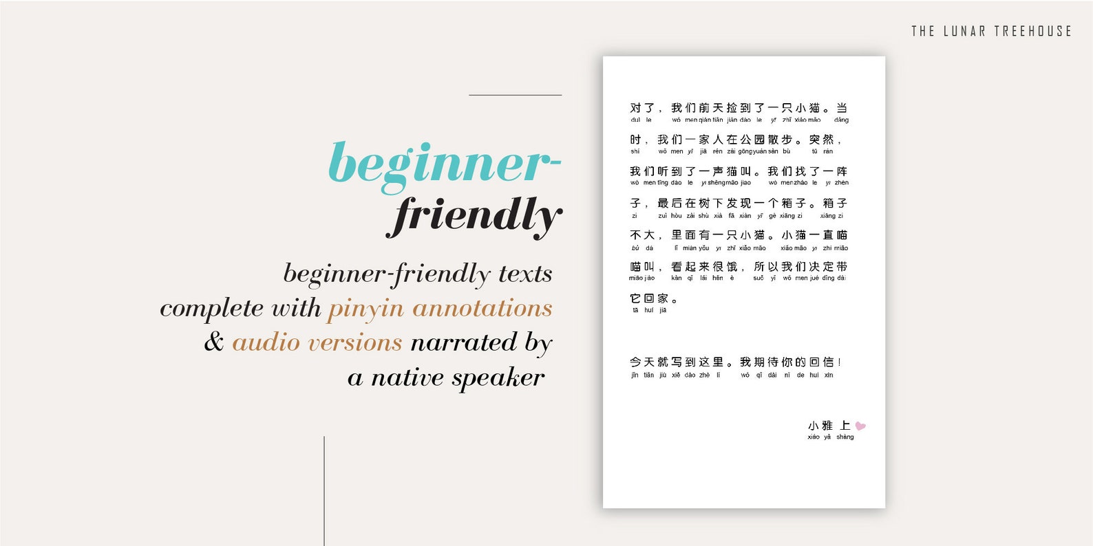 Mandarin for Beginners: Letters to Anna - Etsy