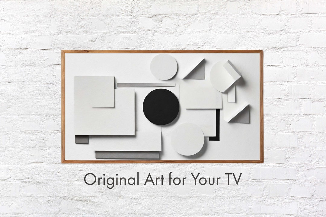 Art for Frame TV, Geometric Shapes Frame TV Art Digital Art Print for ...