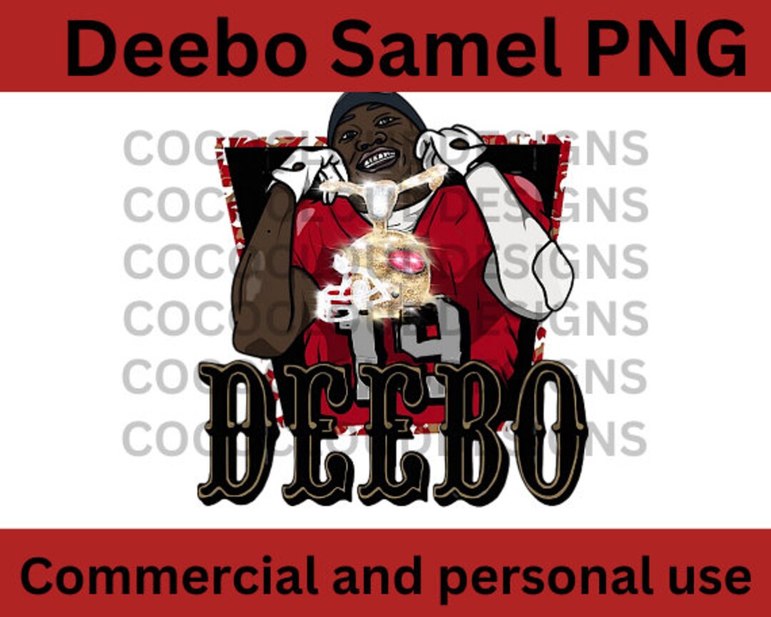 Deebo Samuel Png, Deebo Sublimation 49ers Clip Art, San Francisco ...