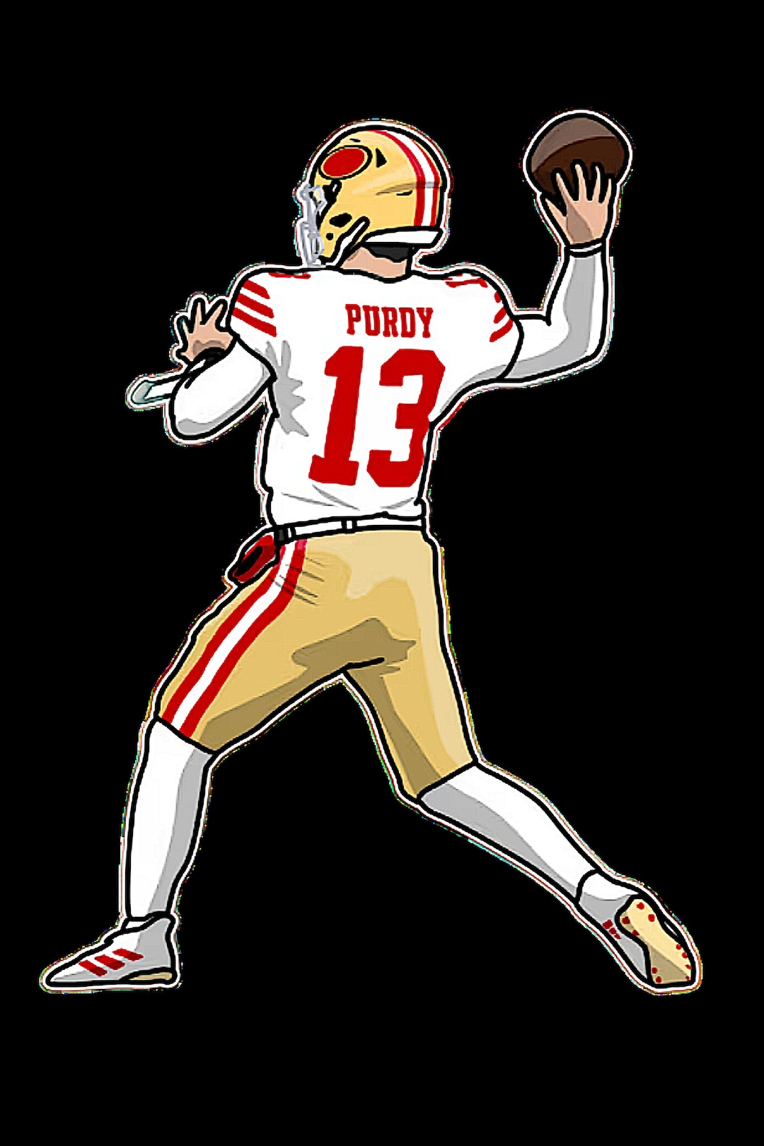 Brock Purdy Png, Purdy Sublimation 49ers Clip Art, San Francisco ...