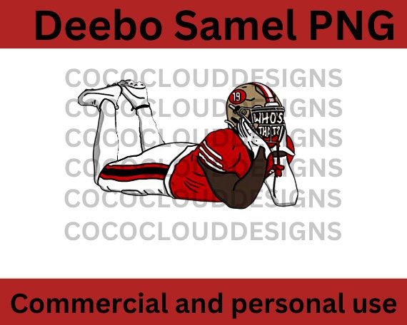 Deebo Samuel Png, Deebo Sublimation 49ers Clip Art, San Francisco ...