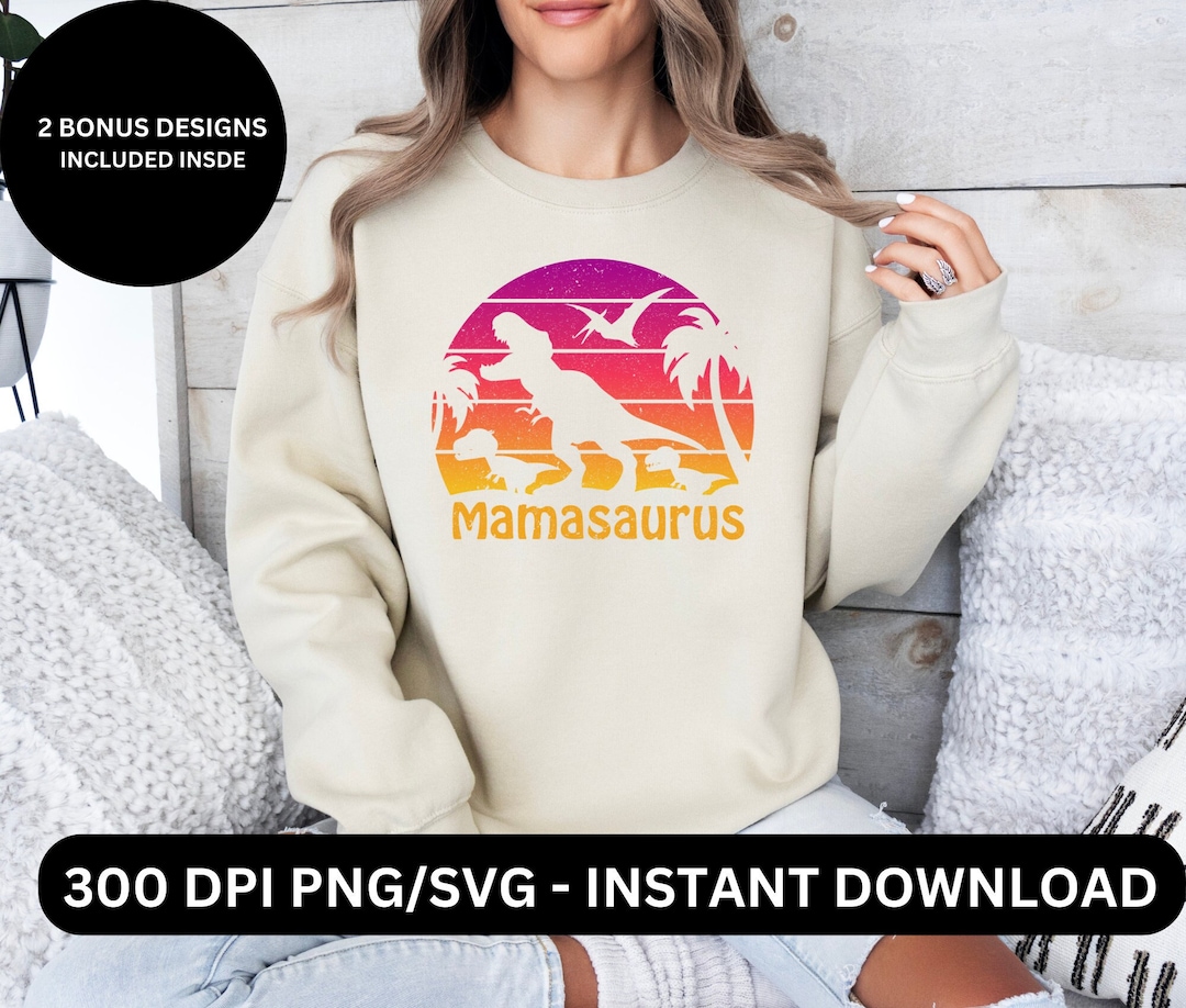 Mamasaurus Svg, Matching Family Svg, Mamasaurus Svg, Dinosaur Svg ...