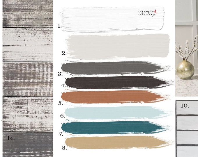 Professional Interior Paint Color Scheme, Pre-selected Home Color ...