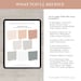 Gray and Peach Home Paint Color Scheme, Pre-selected Paint Palette ...