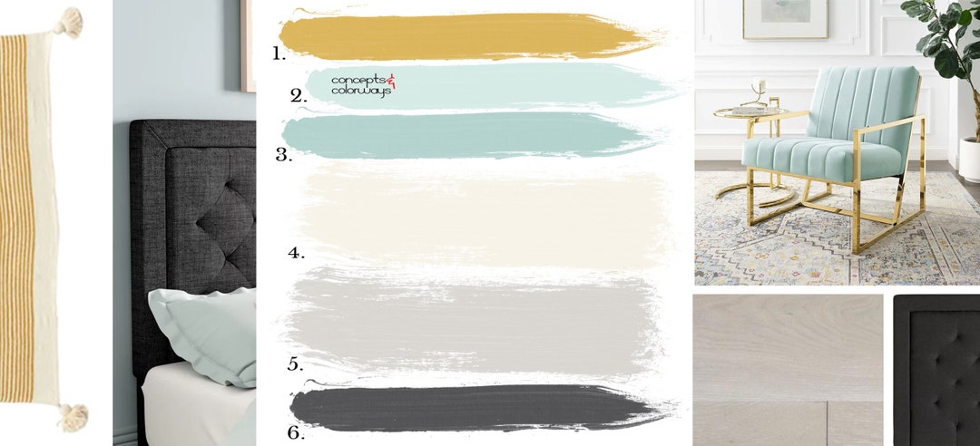 Professional Interior Paint Color Scheme, Pre-selected - Home Color ...