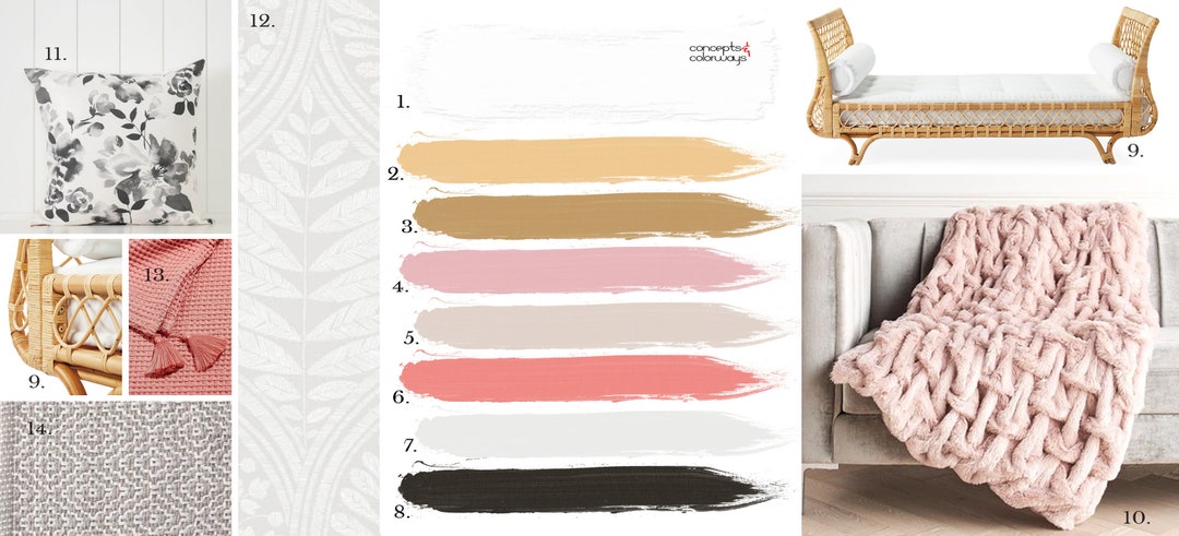 Professional Interior Paint Color Scheme, Pre-selected - Home Color ...