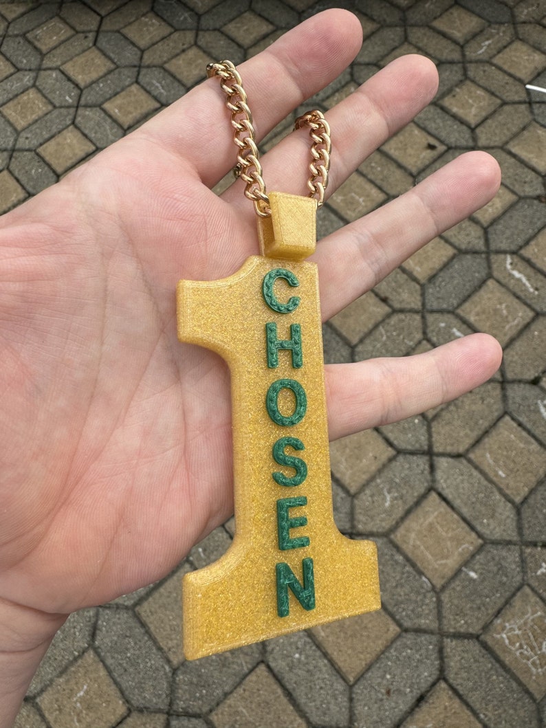 Jamarr Chase CHOSEN One 1 Necklace Pendant and Chain - Etsy