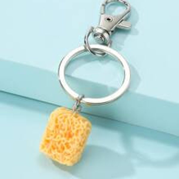 Noodle Keychain - Etsy
