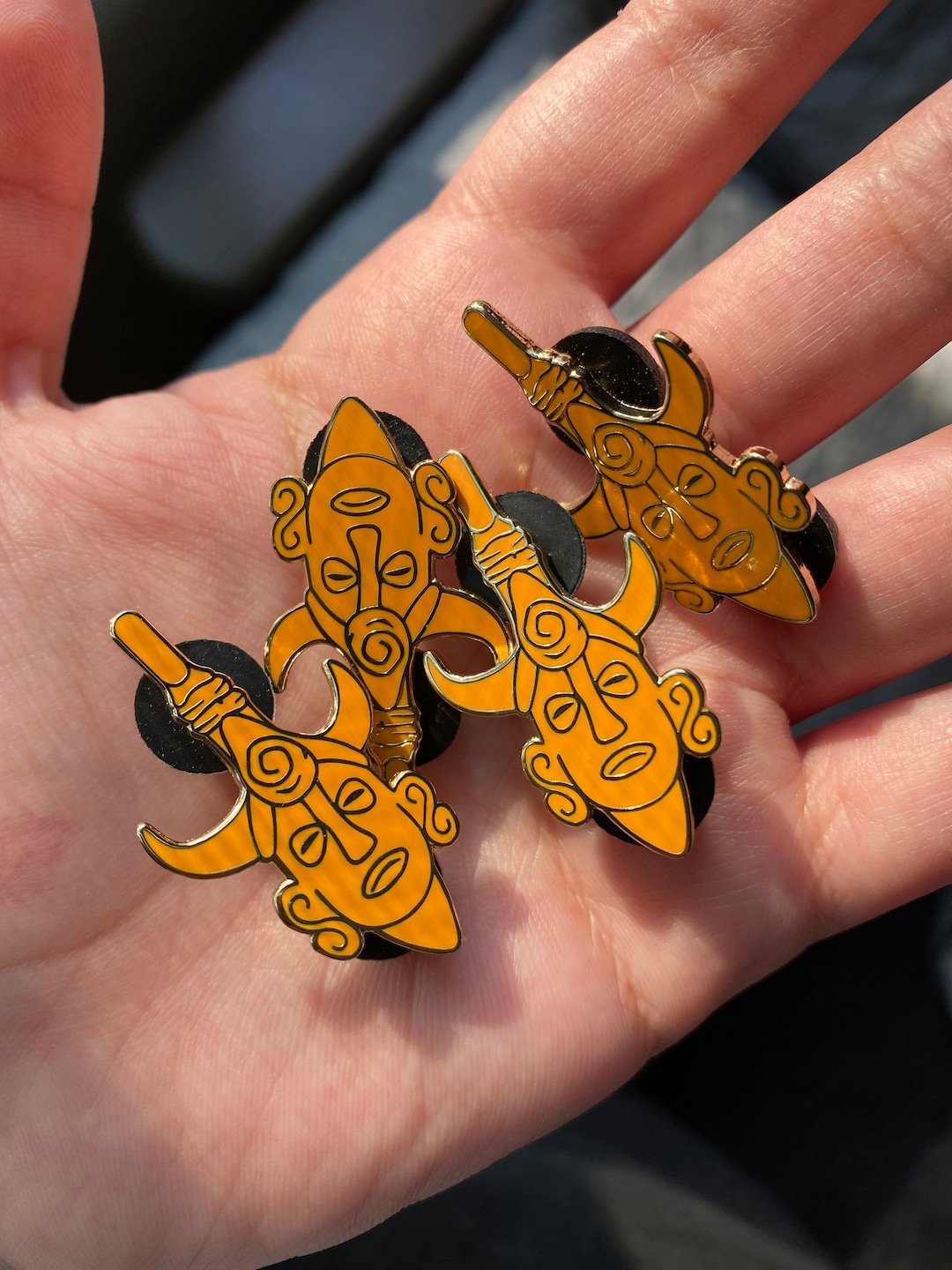 Deans Amulet samulet Enamel Pin - Etsy