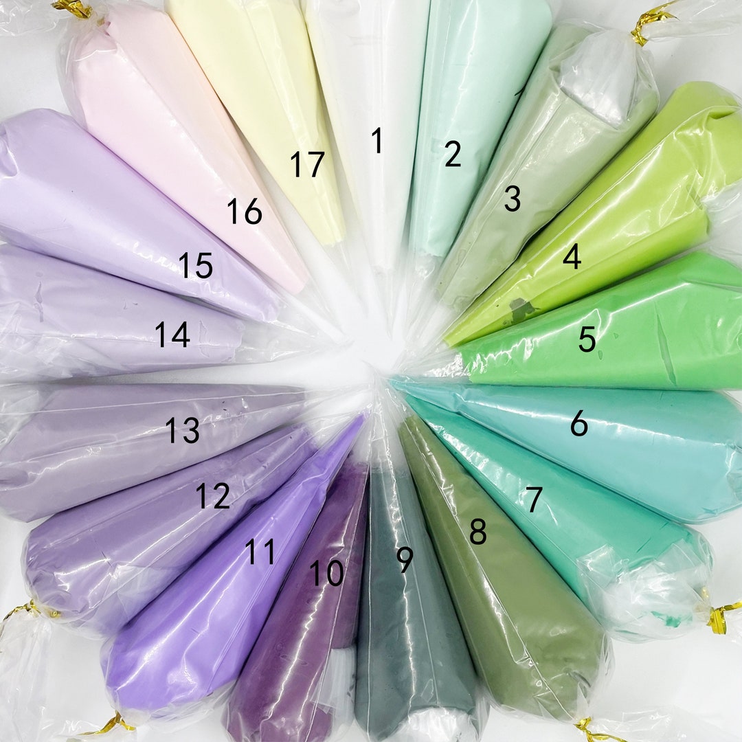 100g Available in 17 Colors Decoden Cream Glue Whipped Cream Silicone ...