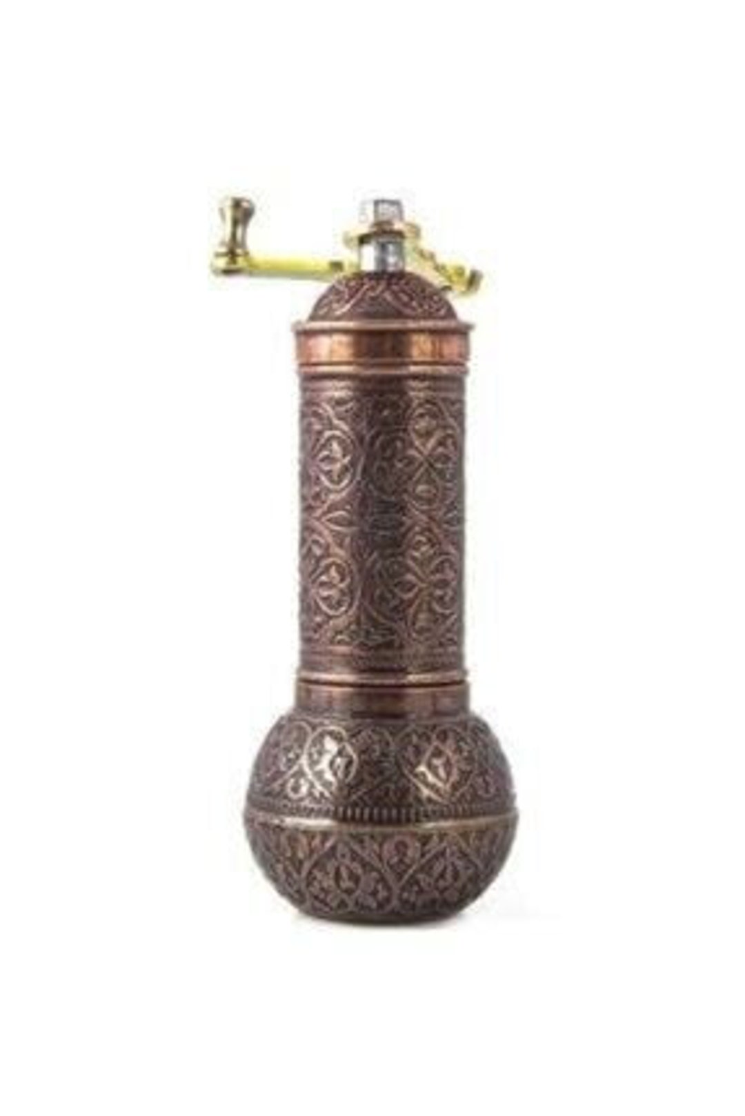 Traditional Coffee Grinder, Handmade Turkish Style With Mill Adjustable ...