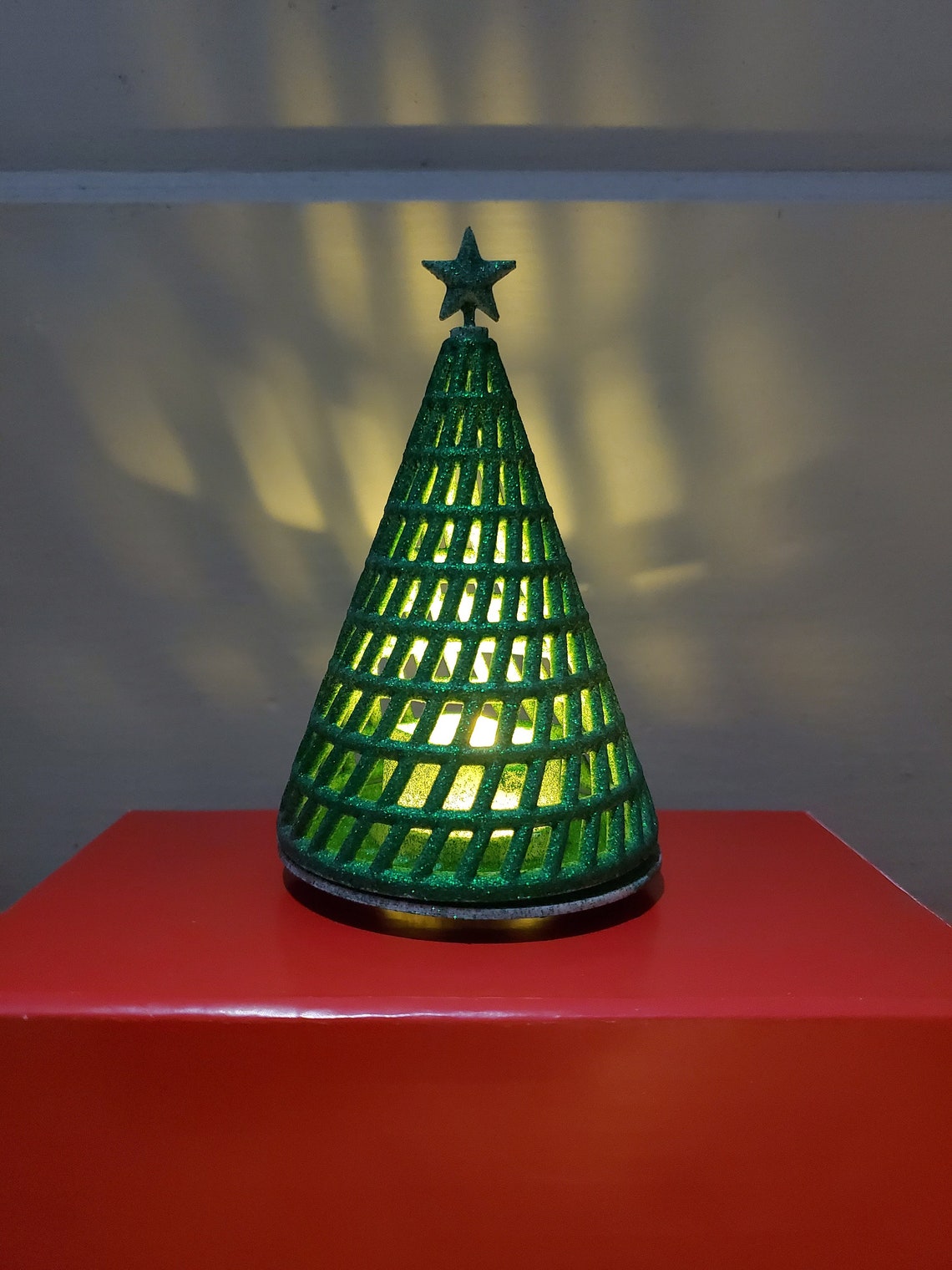 Christmas Tree 3d Printed With LED Light for Desk/table - Etsy