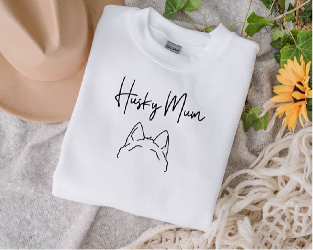 Dog Breed Mum Jumper Custom Dog Ears Sweatshirt Dog Lover Hoody Gift ...