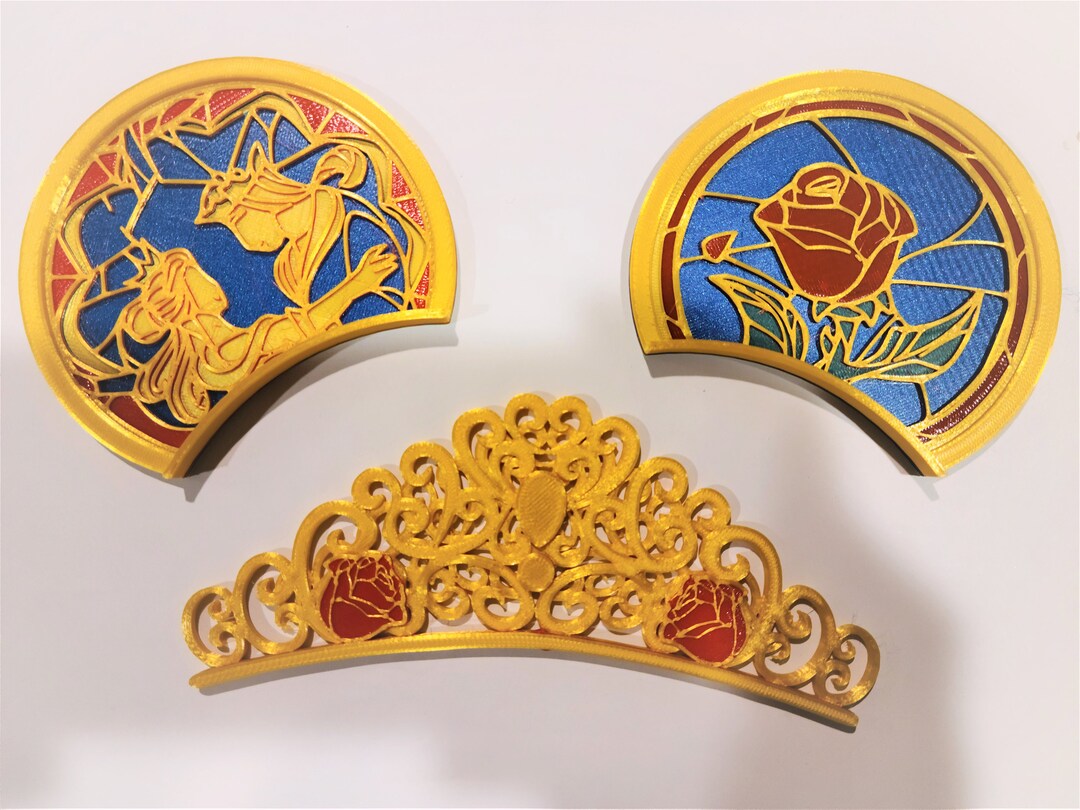 Custom Disney Inspired Mickey Mouse Style Ears - Includes a Pair of ...