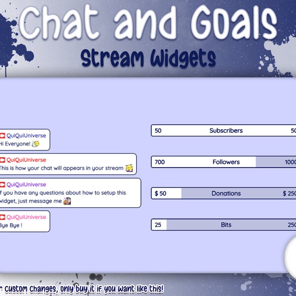Twitch Chat Css - Etsy