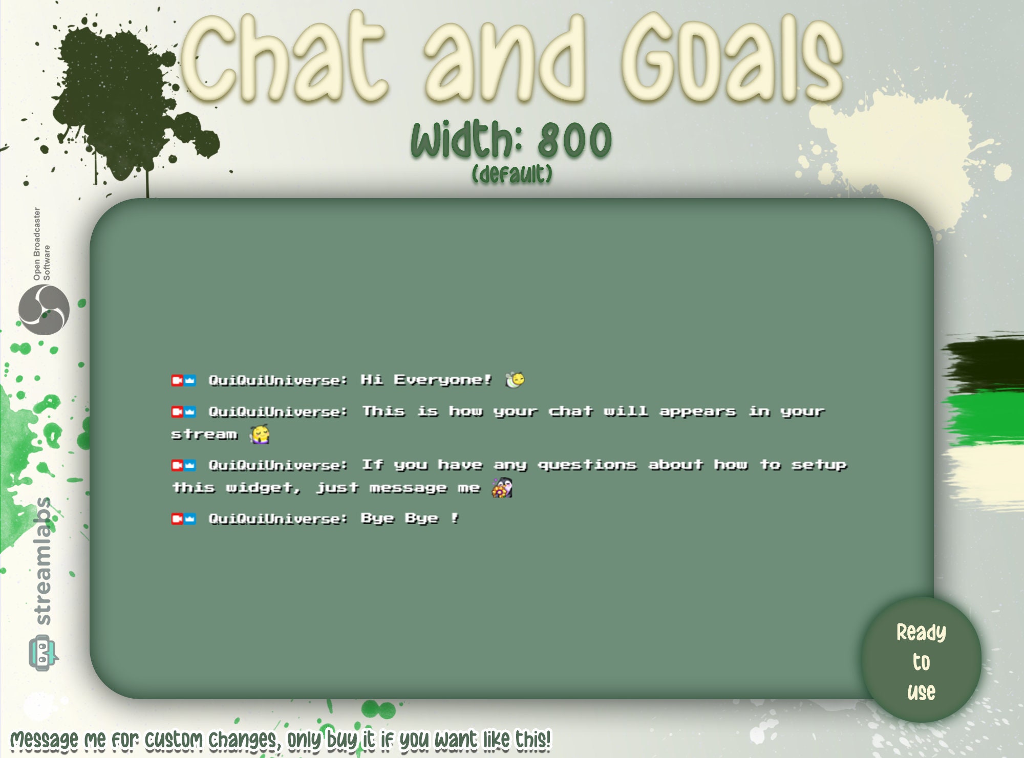 Pokémon Chat and Goals for Stream Twitch Facebookgg - Etsy