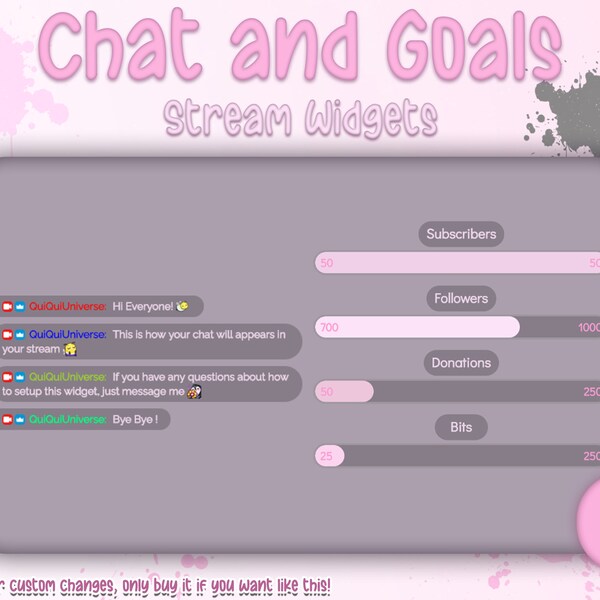 Twitch Chat Css - Etsy