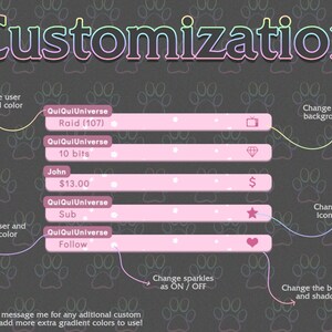 Basic Customizable Event List for Stream - Twitch and Facebook - Etsy