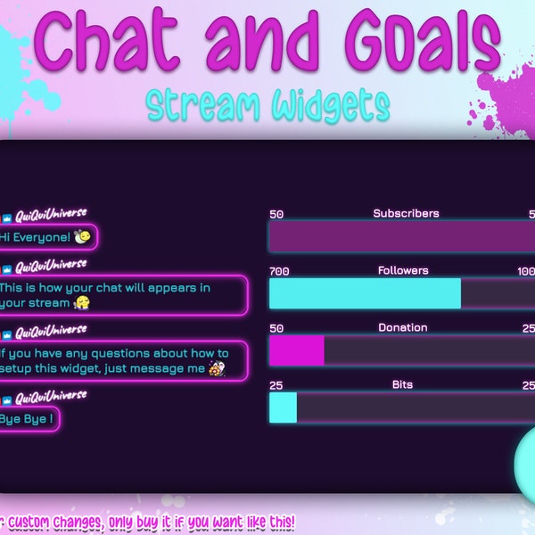 Twitch Chat Css - Etsy