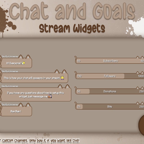Twitch Chat Css - Etsy