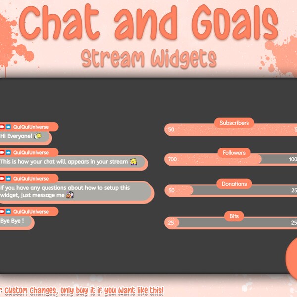 Twitch Chat Css - Etsy
