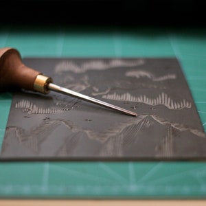 Tulikettu Fire Fox Linoprint Wall Art Finnish Folklore - Etsy