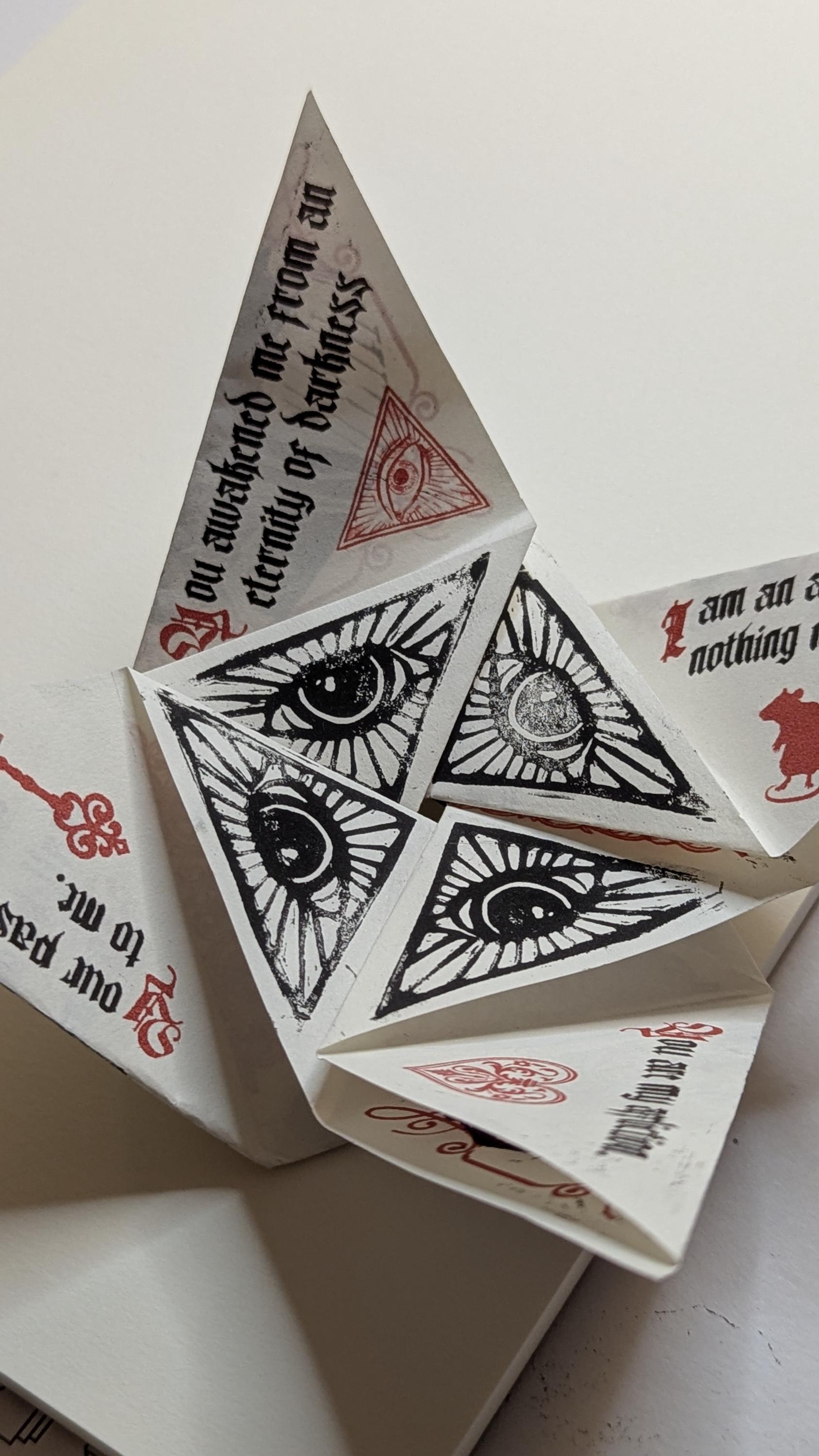 Nosferatu's Secret: A Handprinted Victorian Puzzle Letter of Shadows - Etsy
