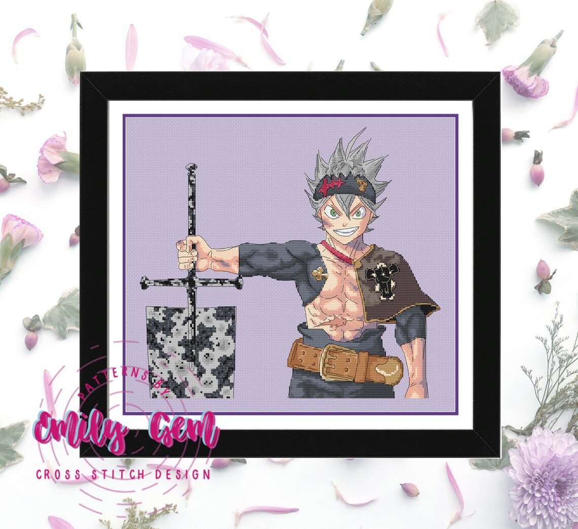 Cross Stitch asta PDF Pattern - Etsy