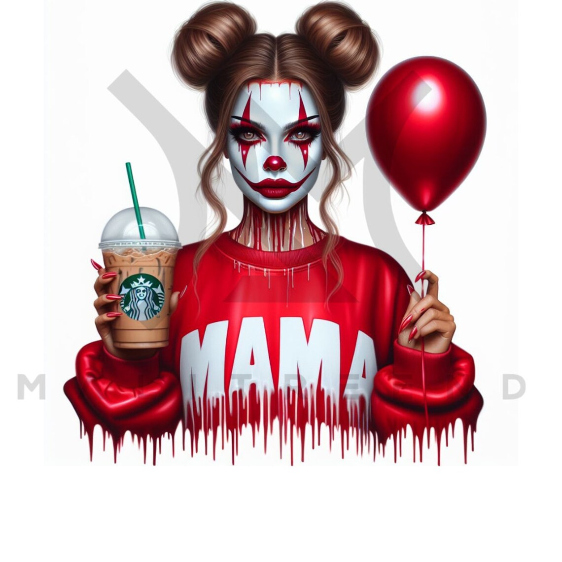 Scary Mama PNG Bundle: Halloween Clipart Designs (digital Download - Etsy