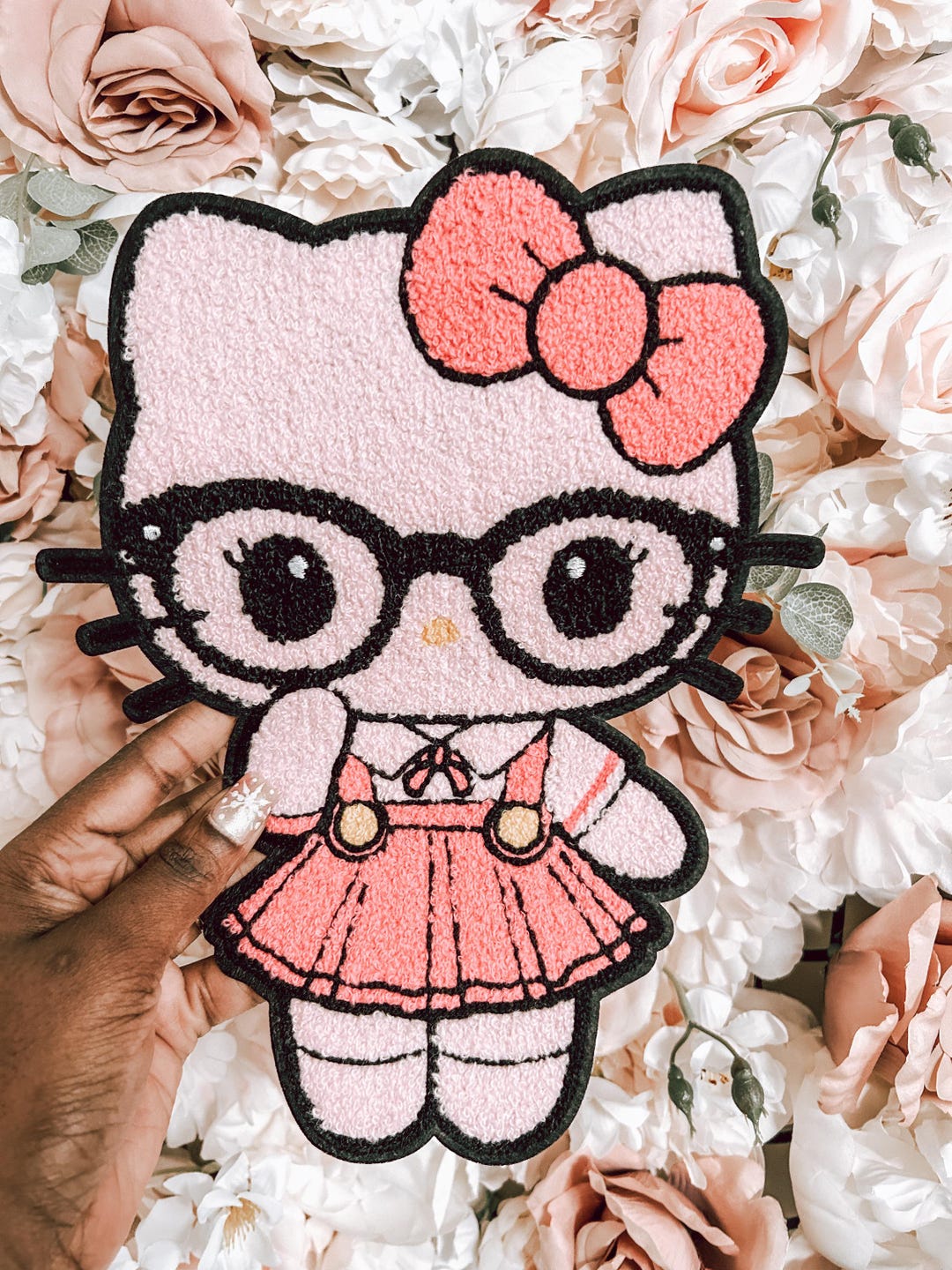 Kawaii Cat Patch, Embroidered Patch, Cute Iron-on Patch, DIY Cat Patch ...