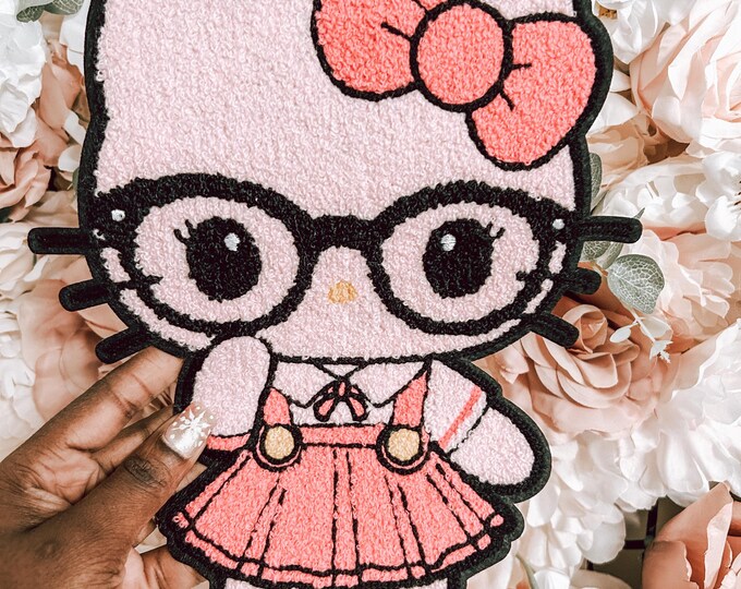 Kawaii Cat Patch, Embroidered Patch, Cute Iron-on Patch, DIY Cat Patch ...