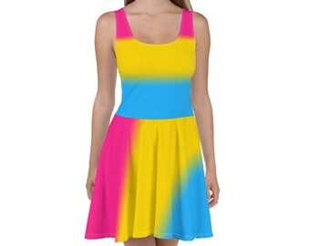 Pan Pride Flag Dress | Etsy
