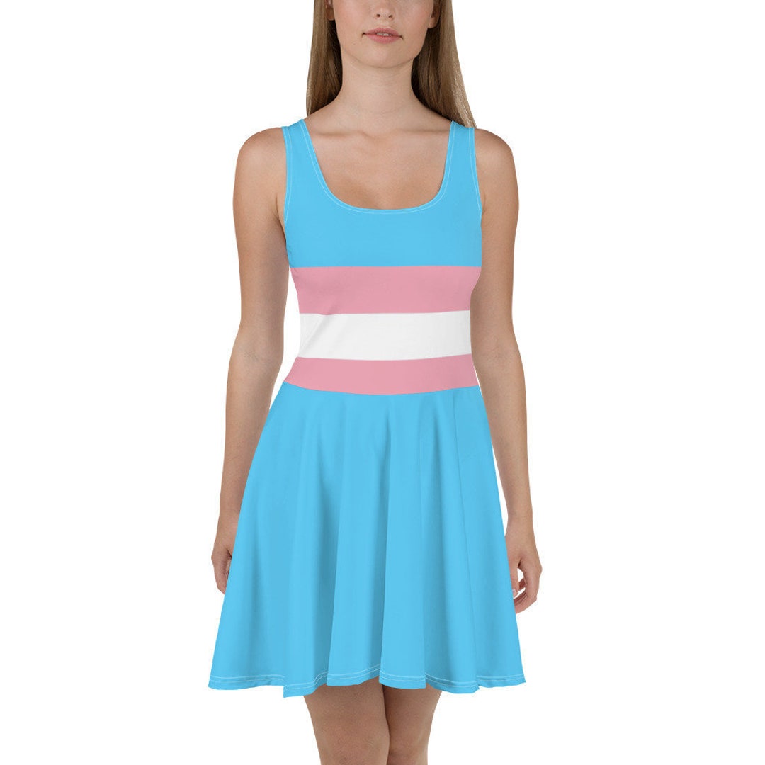 Transgender Dress | XS - 3XL | Transgender Flag | Transgender Pride ...