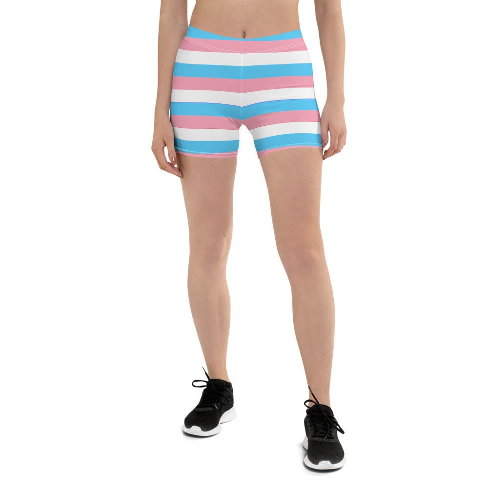 Transgender Flag Shorts | Transgender Pride | Transgender Clothing ...