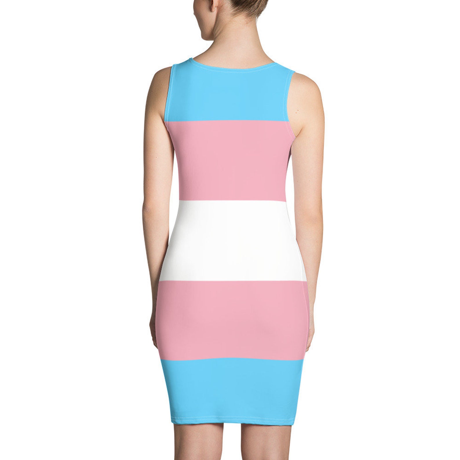 Transgender Flag Dress XS XL Transgender Flag - Etsy