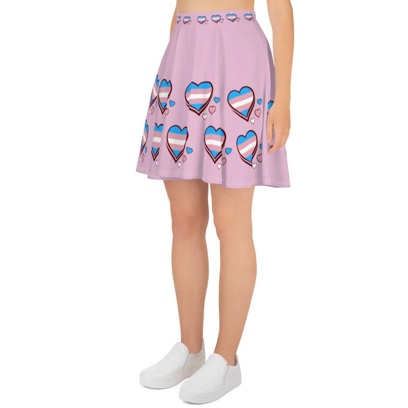 Transgender Skirt XS 3XL Transgender Flag Transgender - Etsy