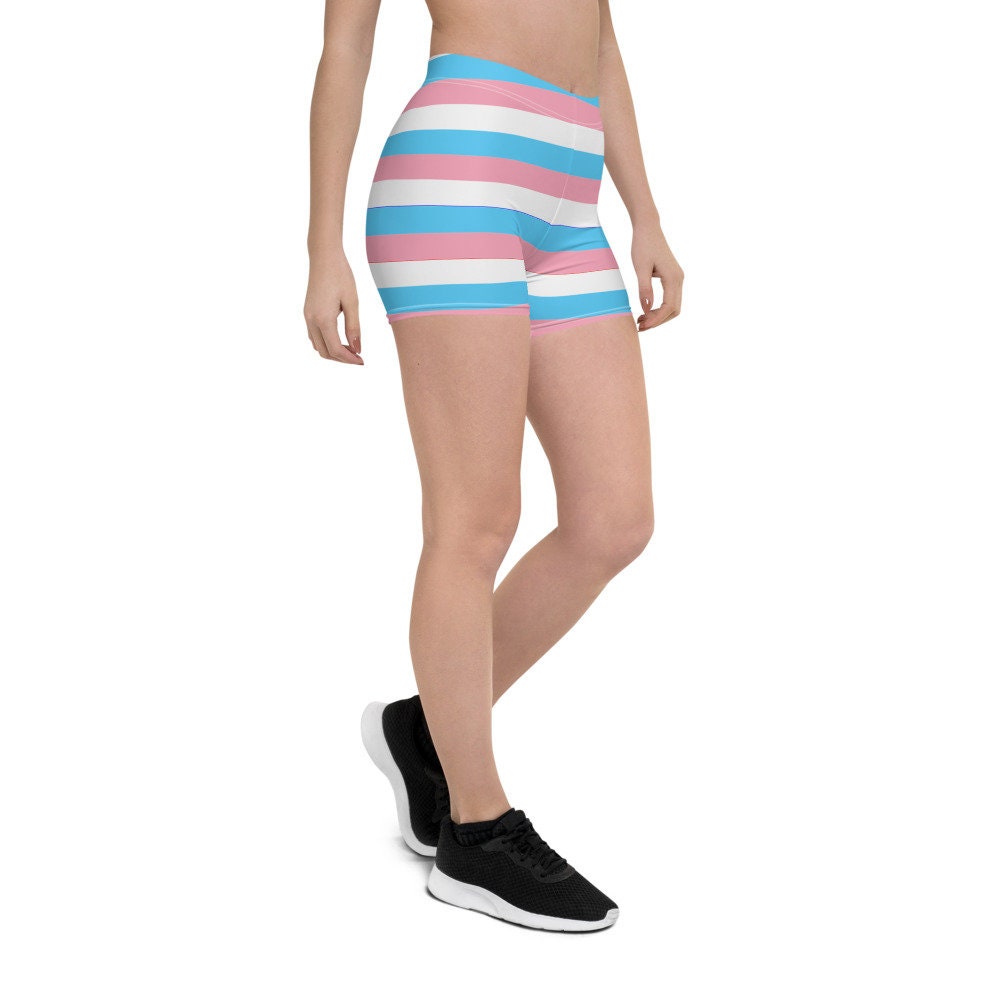 Transgender Flag Shorts Transgender Pride Transgender Clothing MTF FTM ...